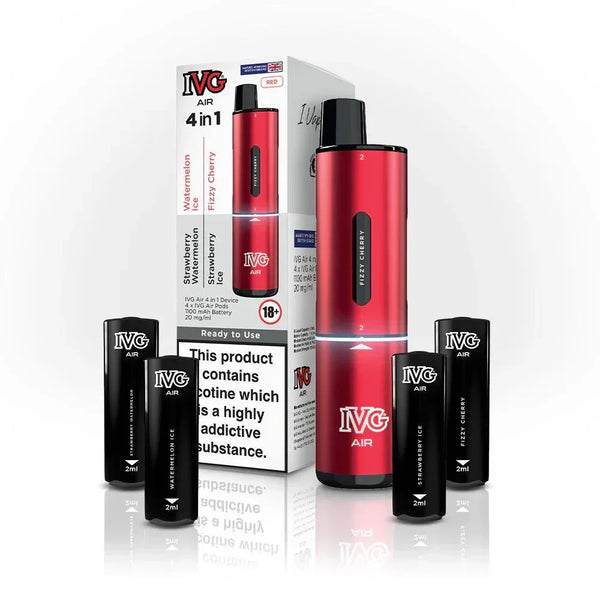 IVG Air 4 in 1 Red Edition - £7.49 Any 3 for £20