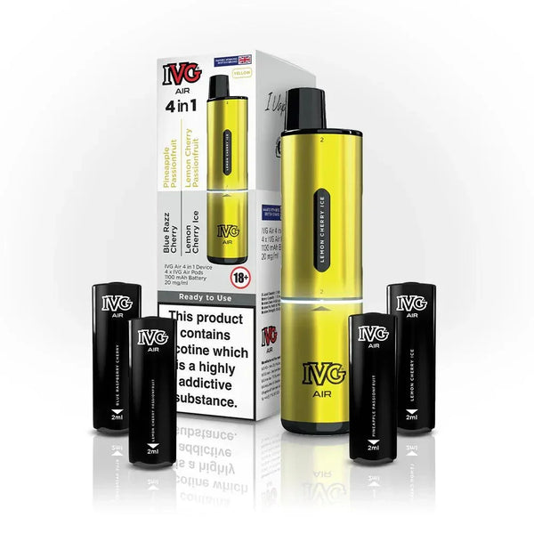IVG Air 4 in 1 Rechargeable Vape Starter Kit - £9.99 Any 3 for £25.99 ...