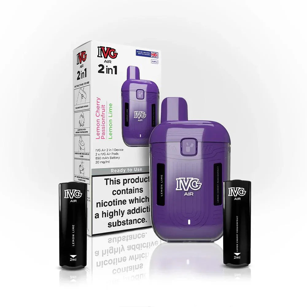 The IVG Air 2 In 1 Purple Edition - £9.99