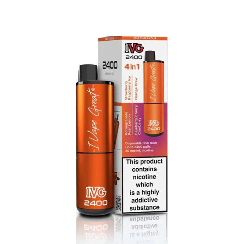 IVG 2400 Juicy Edition Disposable - £9.99 Any 3 for £25.99 - Vape ...