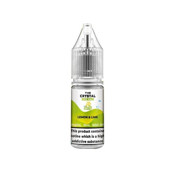 Crystal Pro Max Salt Lemon Lime 10ML